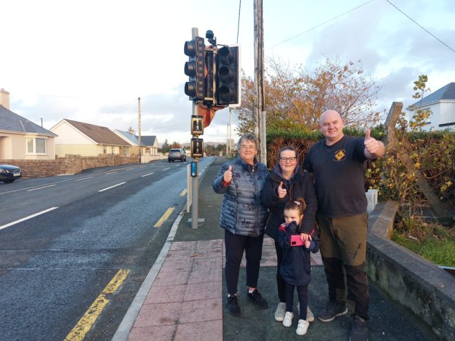 New traffic lights installed in Dungloe - Donegal News