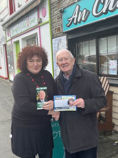 General Election: 'No pact with Pat the Cope' - Mary T. - Donegal News