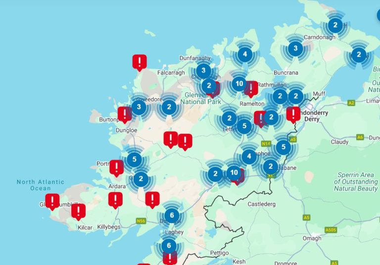 ESB crews working to restore power to homes right across Donegal ...