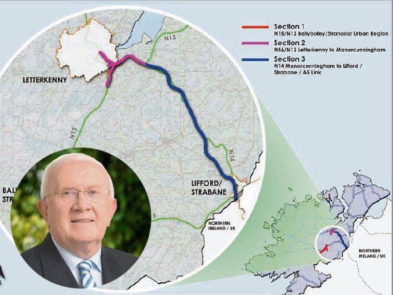 Up to €1 billion announced for Donegal TEN-T Projects - Donegal News